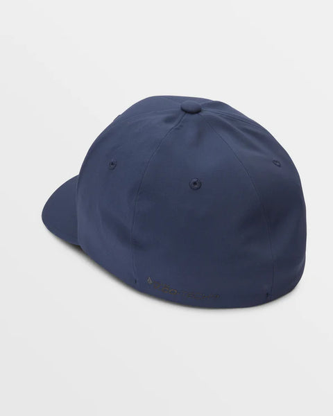 Volcom Stone Tech Flexfit Delta Hat - Navy – Point Break NZ | Surf, Street, Skate, Wake