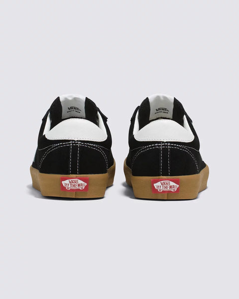 Vans Sport Low Black/Gum – Point Break NZ | Surf, Street, Skate, Wake
