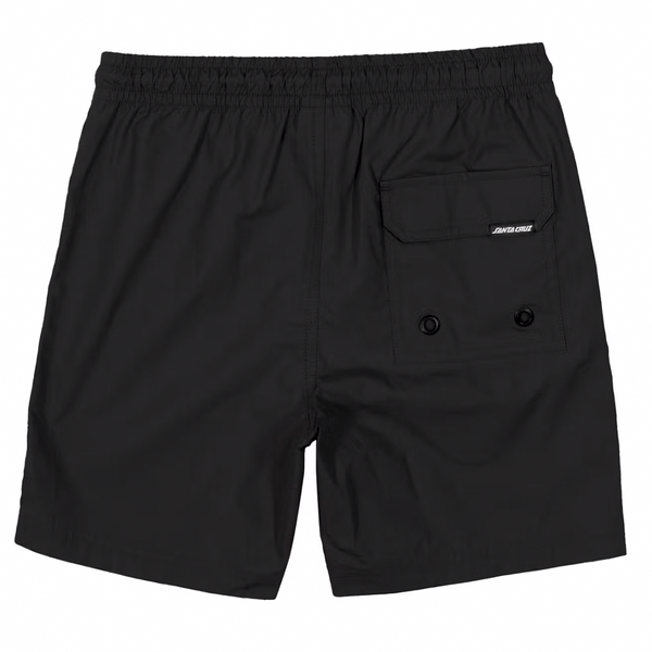Santa Cruz MFG Cruzier Solid Beach Short - Black – Point Break NZ ...