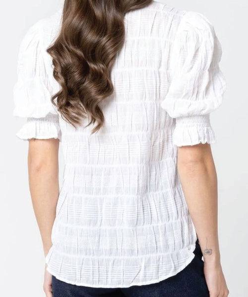 Seeking Lola Carefree Butterfly Top - White – Point Break NZ | Surf ...