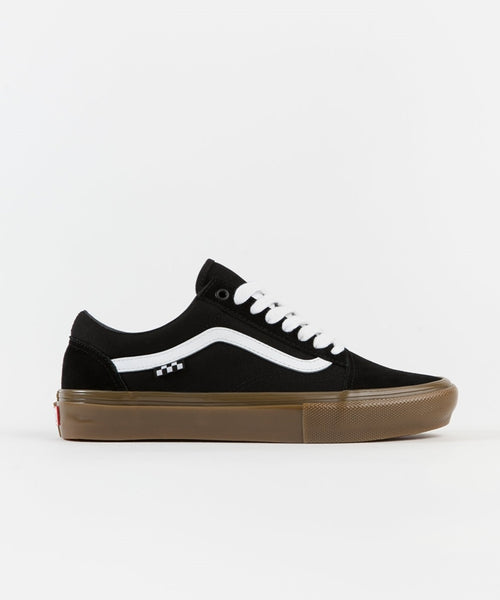 Vans Skate Old Skool Black/Gum – Point Break NZ | Surf, Street, Skate, Wake