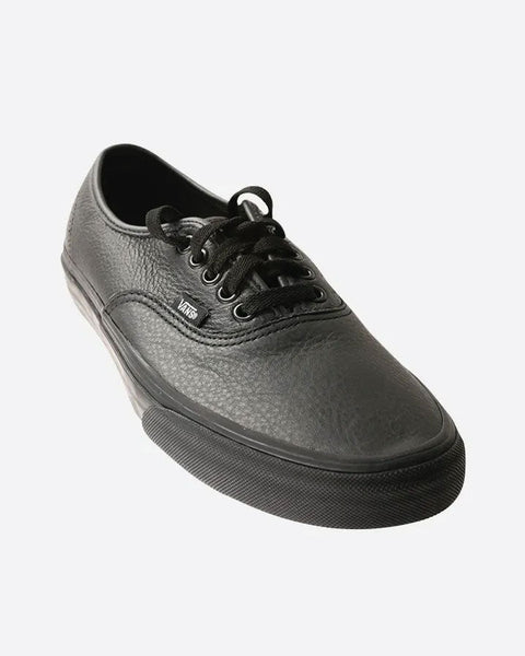 Vans Authentic Black Leather – Point Break NZ | Surf, Street, Skate, Wake